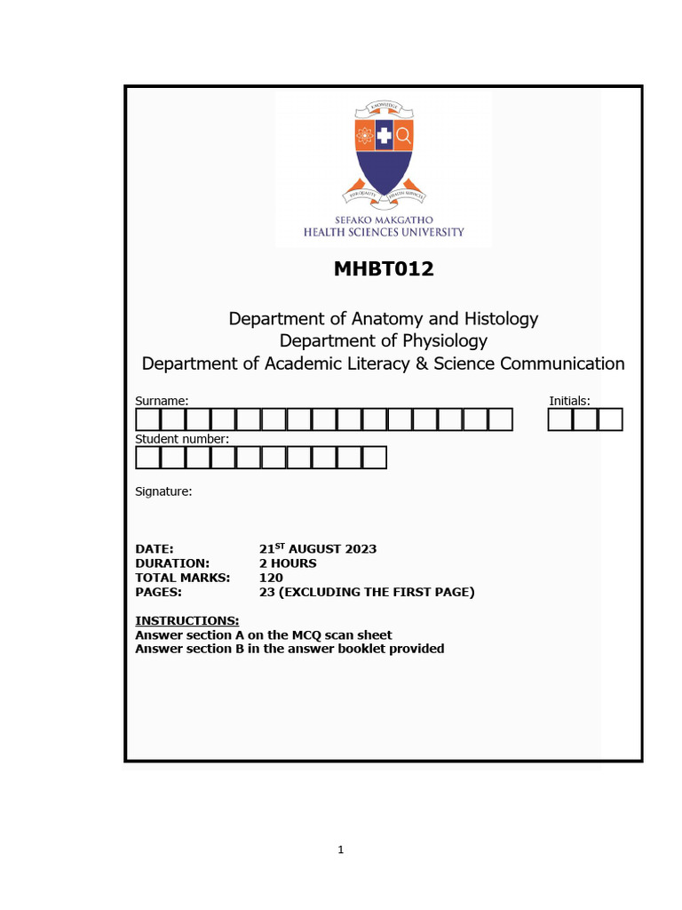 MQC Test 1 PDF | PDF