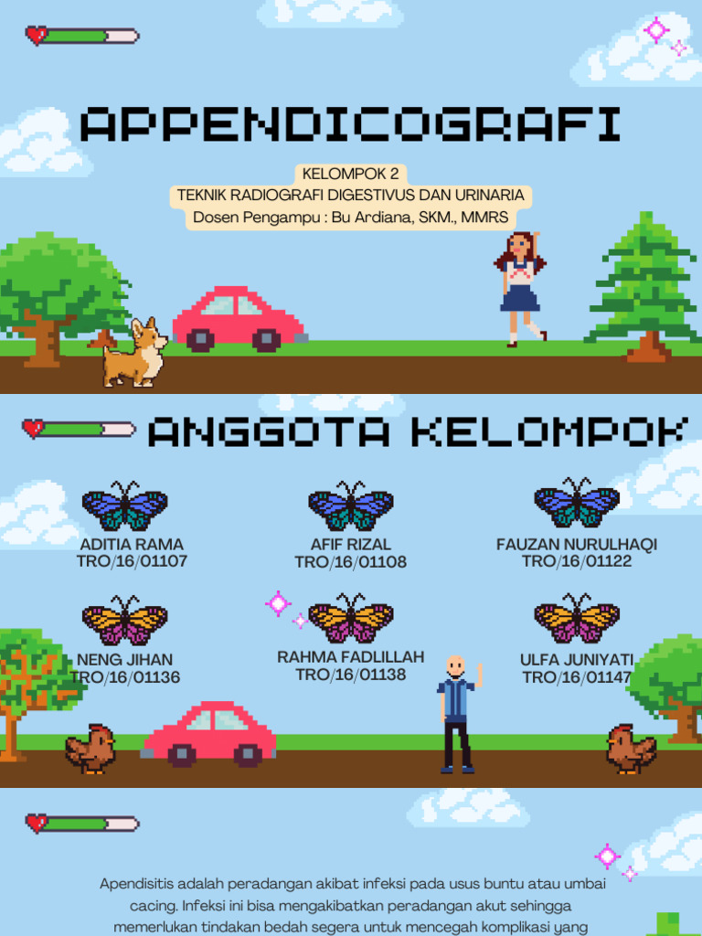 Teknik Radiografi Apendisitis dan Appendicogram | PDF | Sains & Matematika