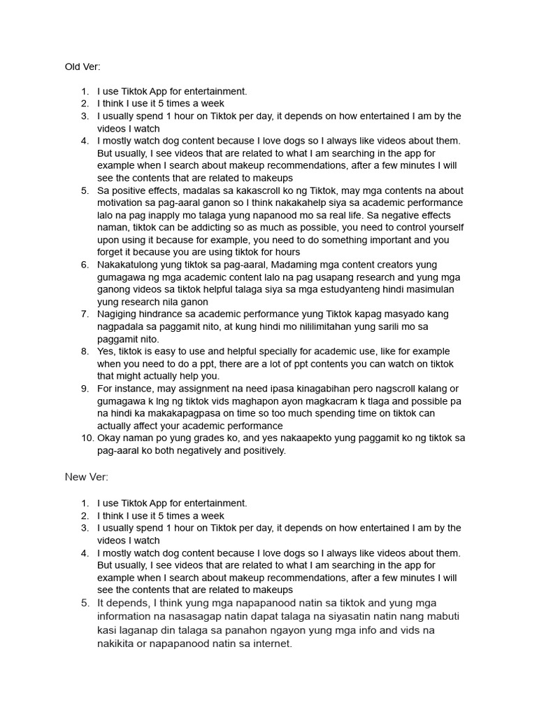 Effects of Tiktok (A Survey) | PDF