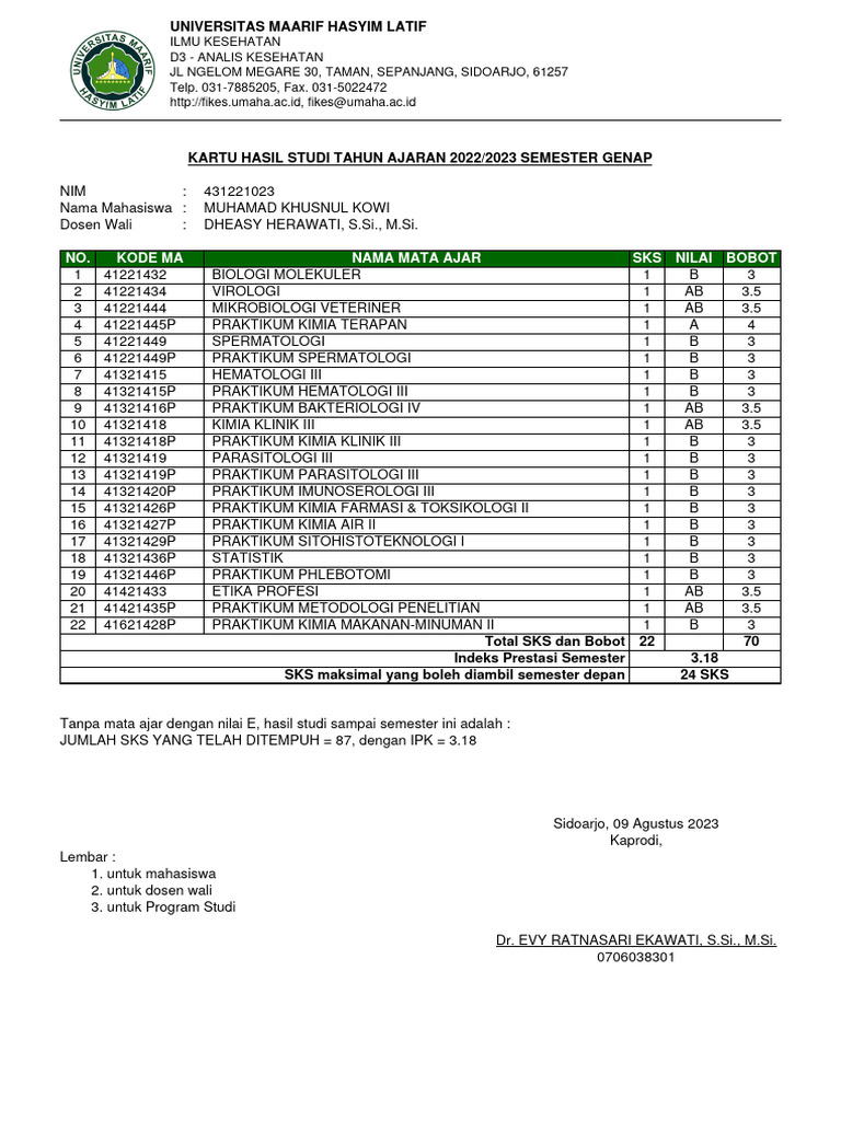 KHS-431221023 (7) ... Genap | PDF