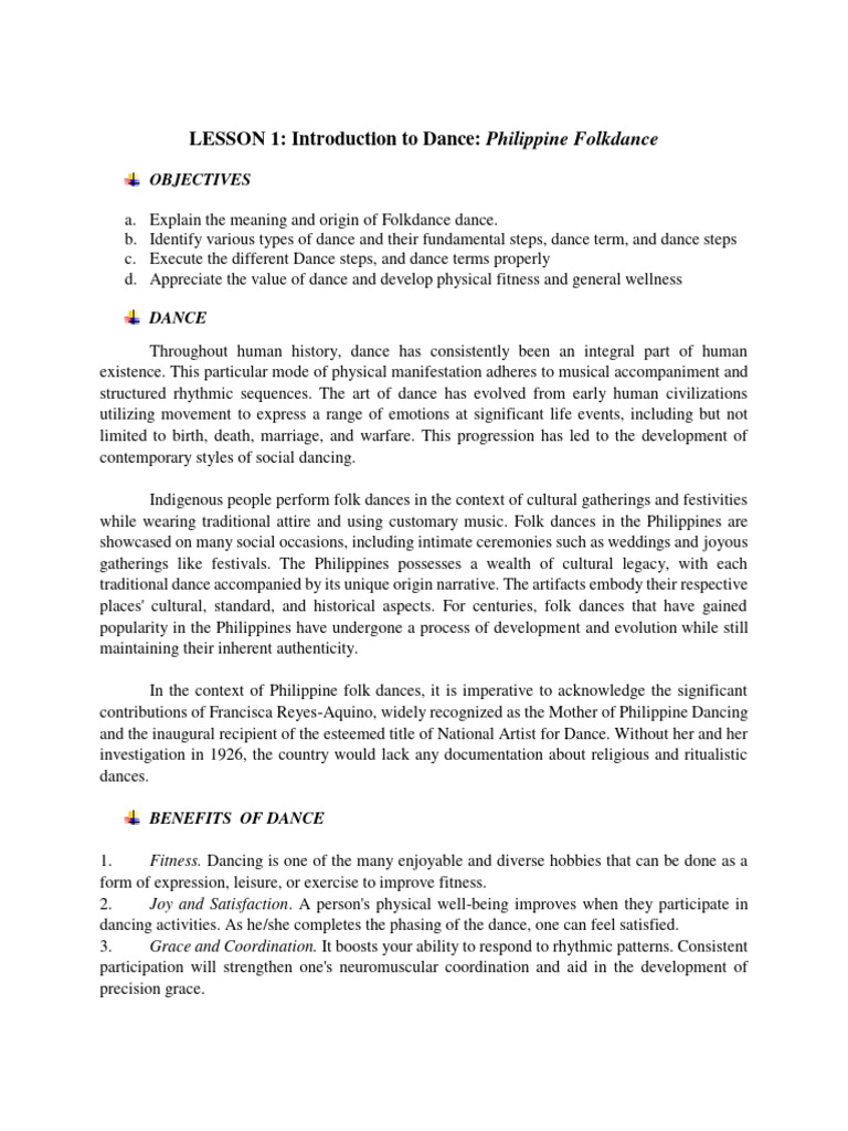 Philippine Folk Dance: Haplik Overview | PDF | Dances | Philippines