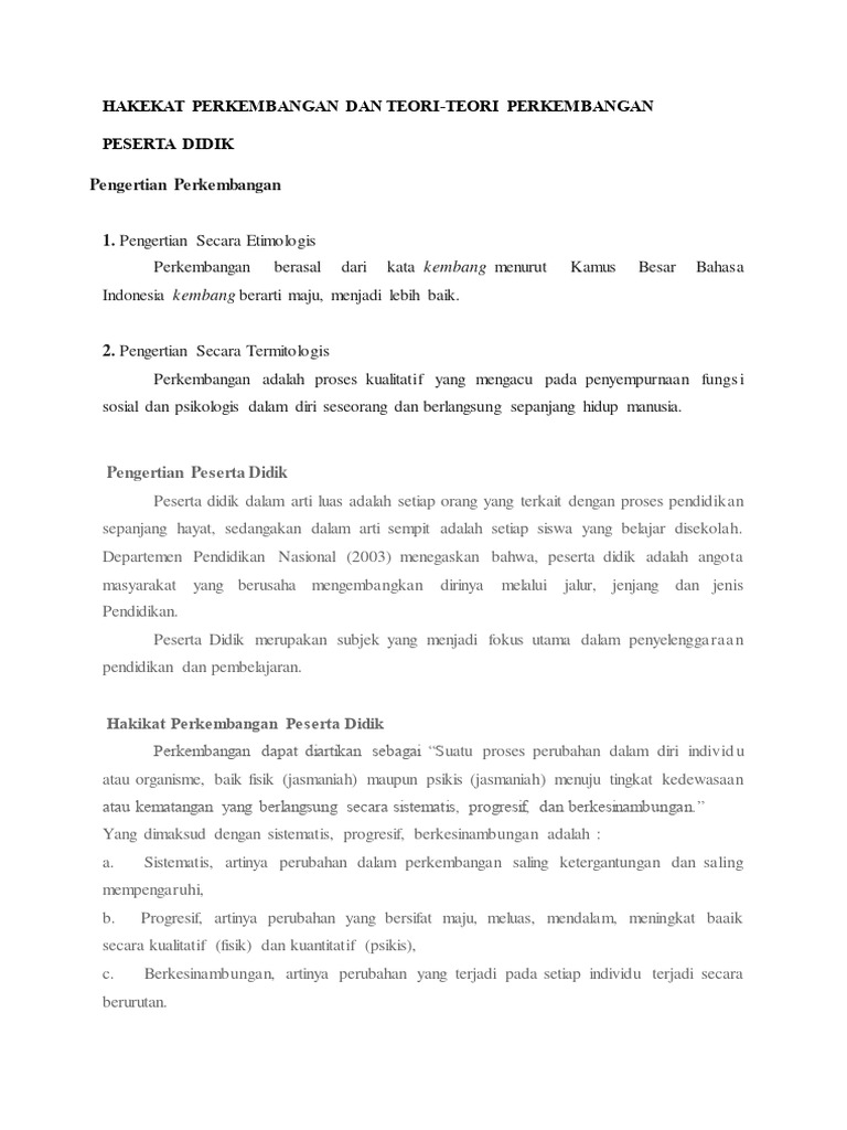 Materi Kel1 PPD | PDF | Pengembangan Diri