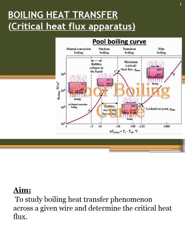 Boiling Heat Transfer | PDF