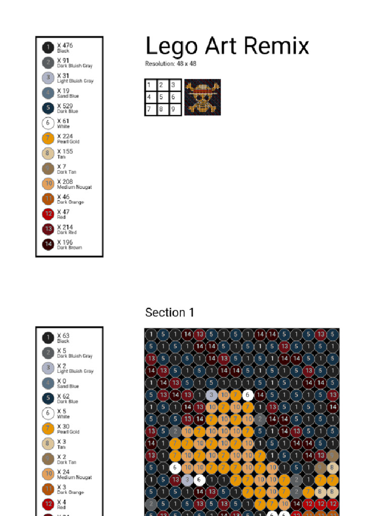 Lego Art Remix Instructions | PDF