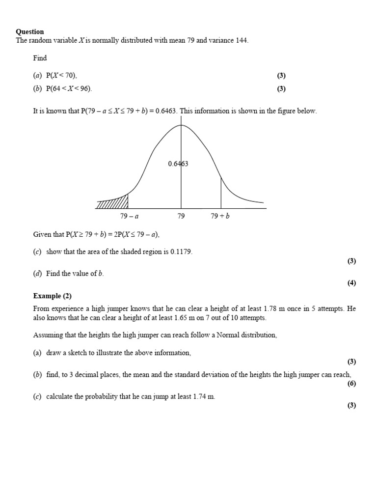 Normal Exam Questions | PDF