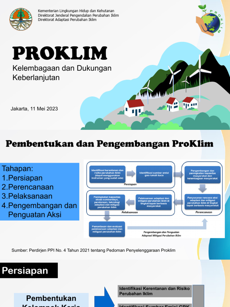 Indikator Proklim untuk Adaptasi Iklim | PDF