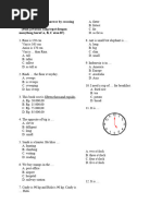Sample Paper 7-8 IKLC | PDF