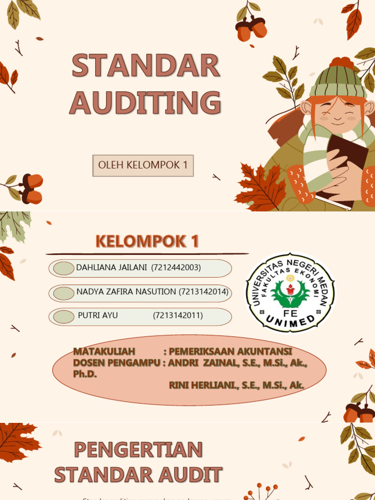 Standar Auditing - Kel 1 | PDF