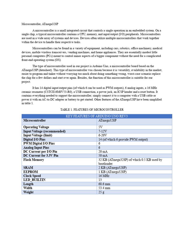 Techno | PDF | Microcontroller | Arduino