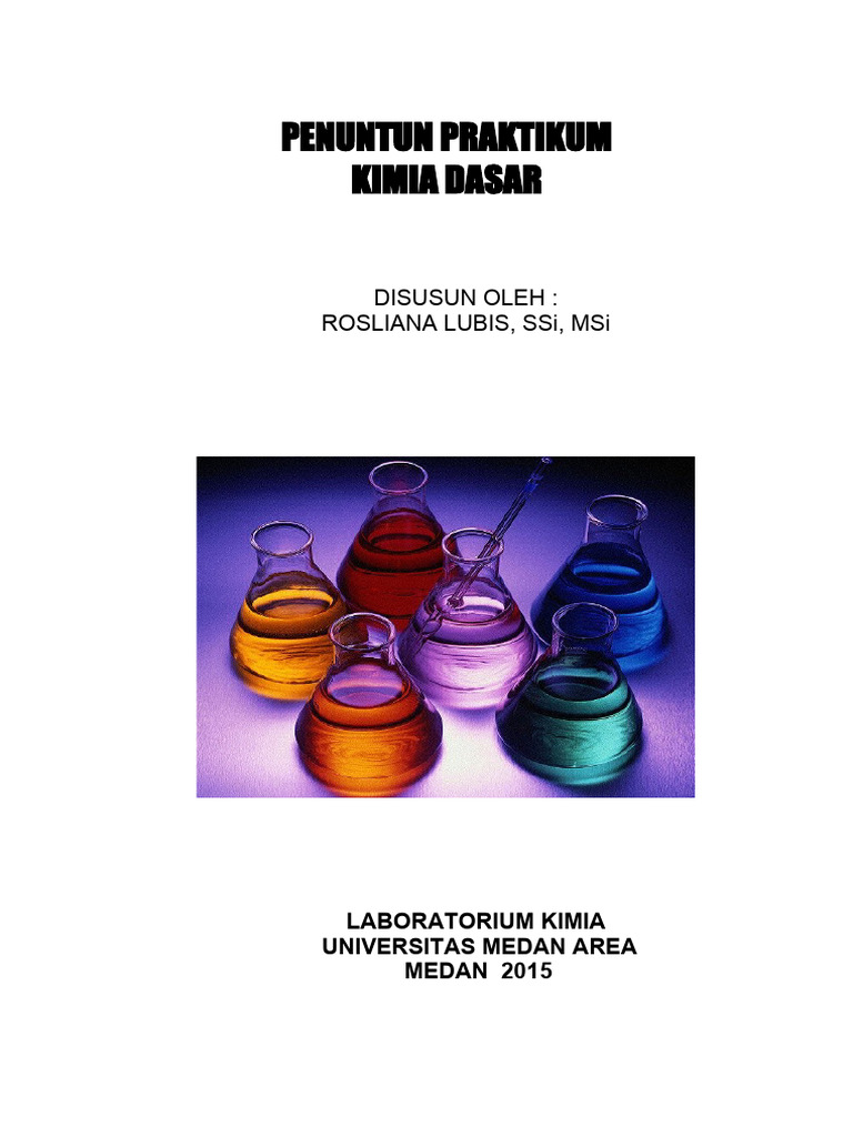 Penuntun Praktikum Kimia Dasar 1 | PDF
