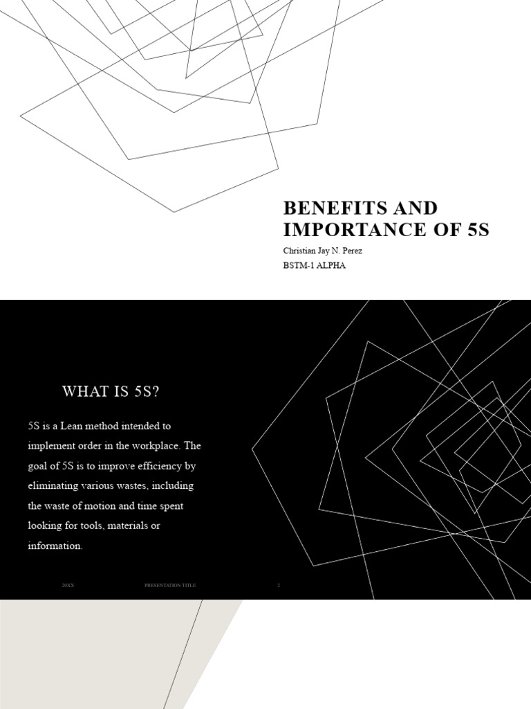 Benefits and Importance of 5s | PDF | Waste | Lean Manufacturing