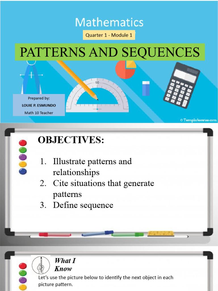 1 Patterns And Sequences Pdf Numbers String Computer Science