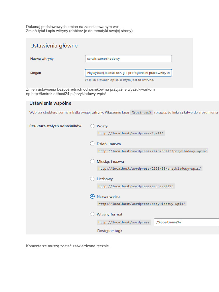 Wordpress Patryk Basiaga | PDF