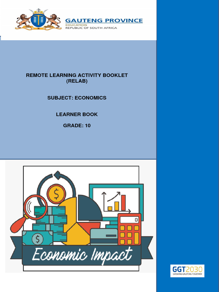 Economics Relab Learner Book Grd10 Final t1-4 | PDF | Taxes | Gross ...