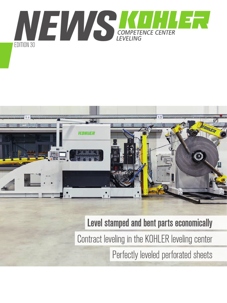 Kohler News-30 EN | PDF | Sheet Metal | Mechanical Engineering
