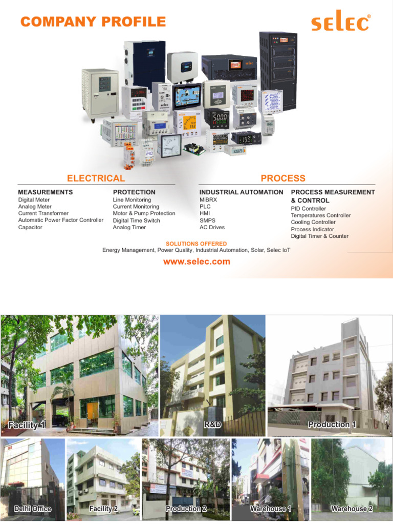 Selec Control - Company Profile | PDF | Programmable Logic Controller ...