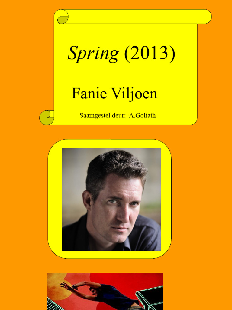 Spring Fanie Viljoen (2013) - Inleiding | PDF