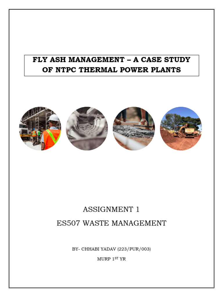 Fly Ash Management | PDF