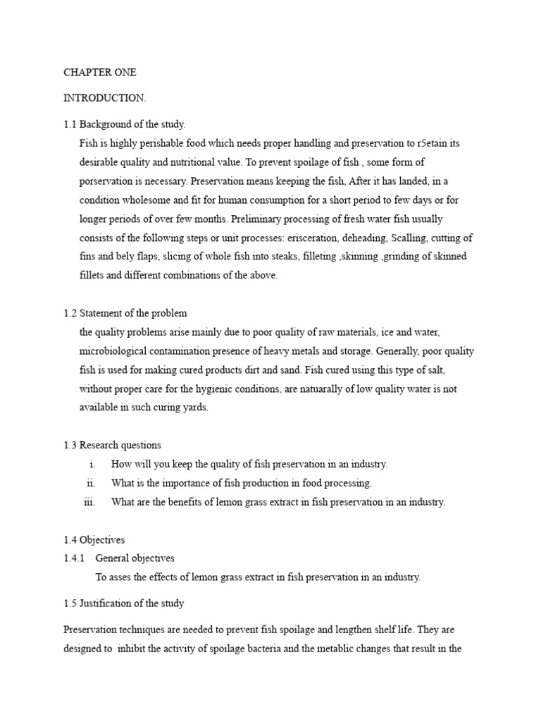 Fish Project | PDF | Wellness | Technology & Engineering