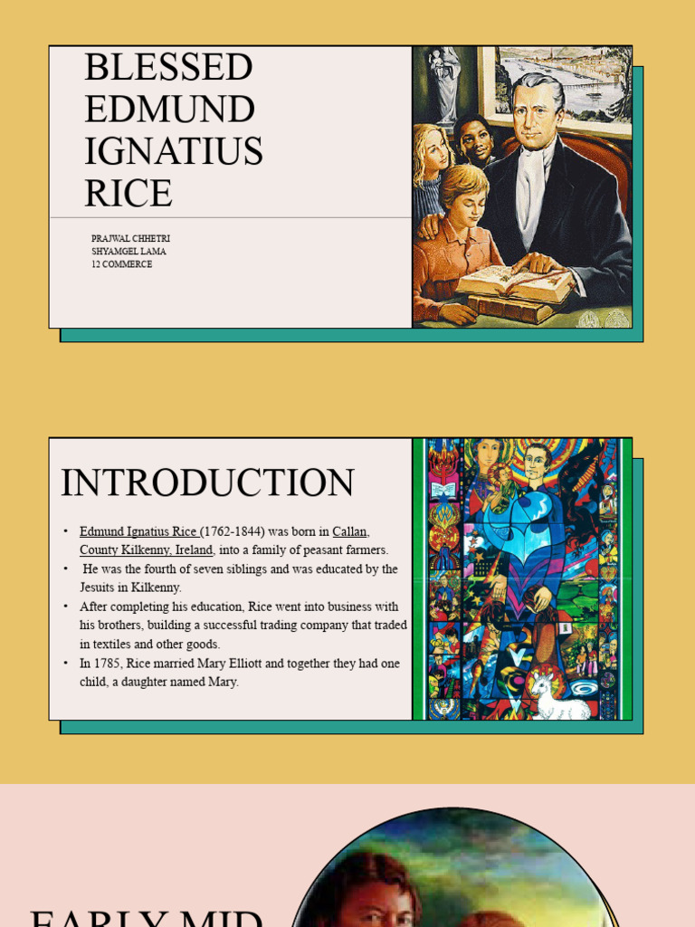 Edmund Ignatius Rice | PDF | Saint
