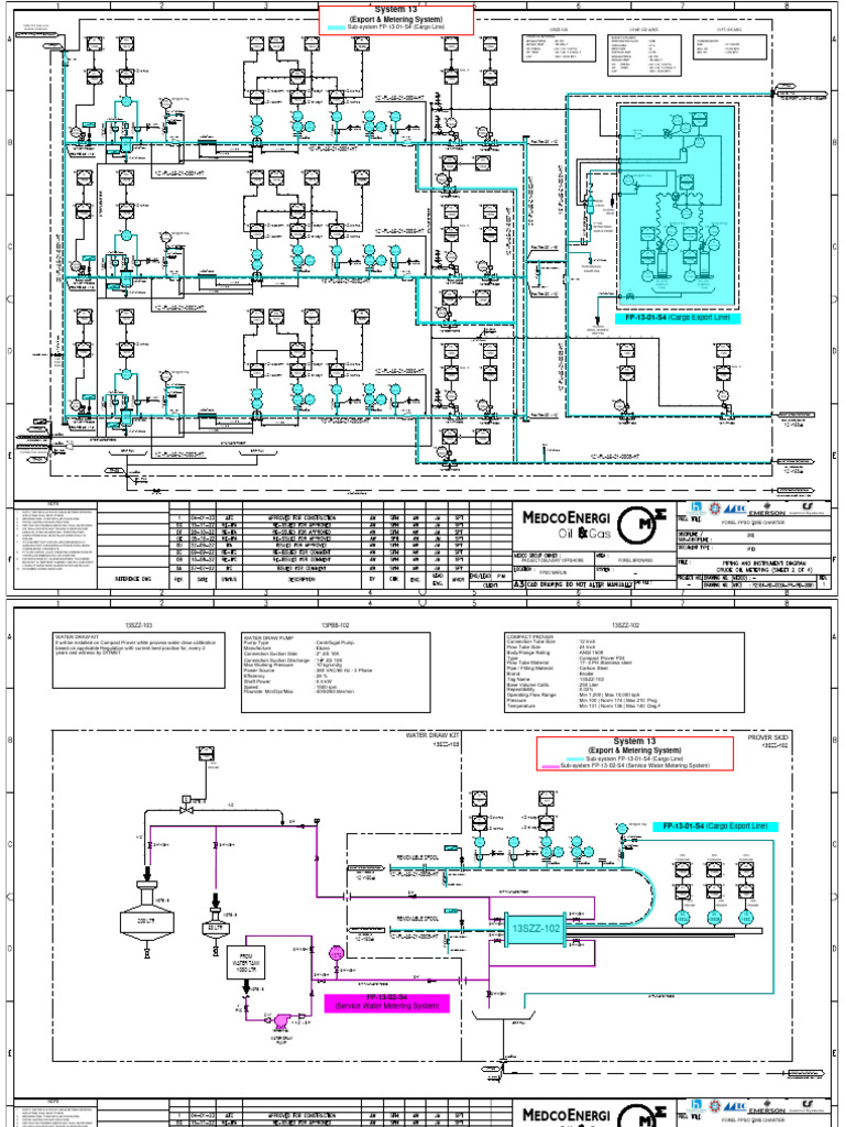 Markup P&ID - System 13 - 230223 | PDF