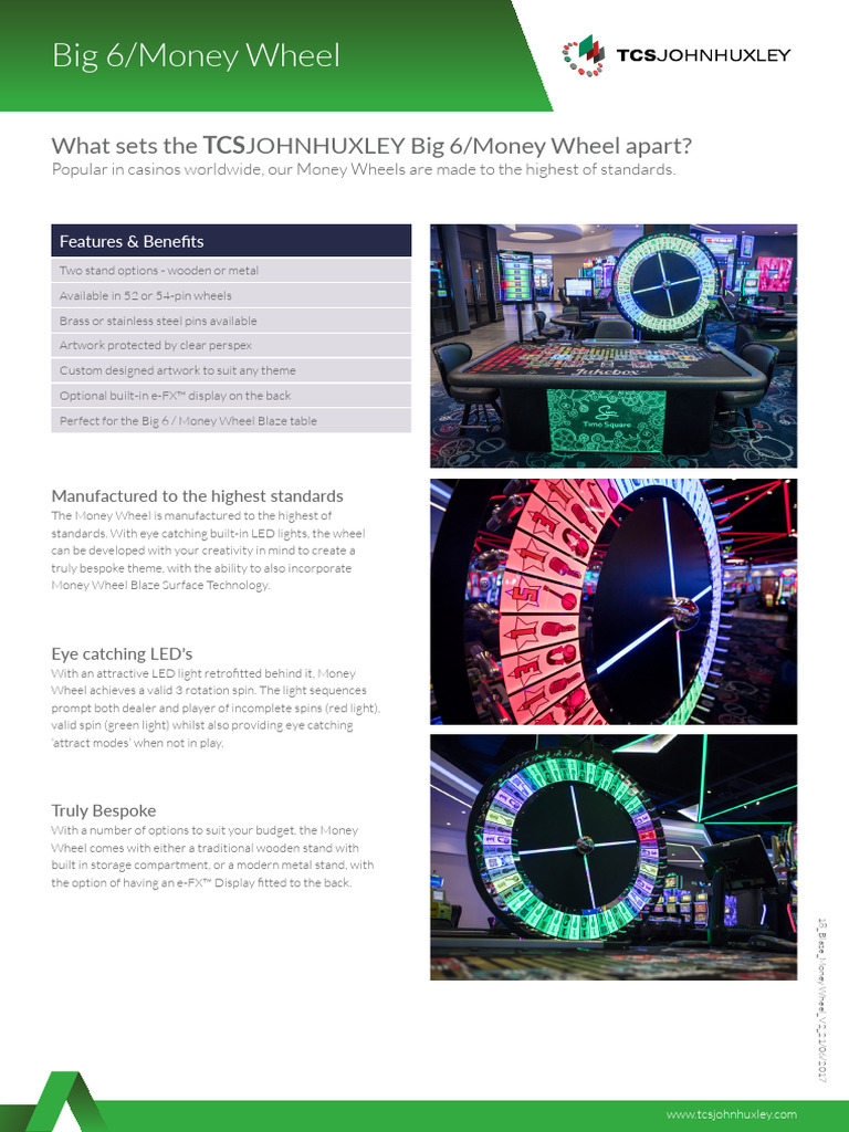 18 Money Wheel V2 210617 | PDF | Sports & Recreation | Games & Activities