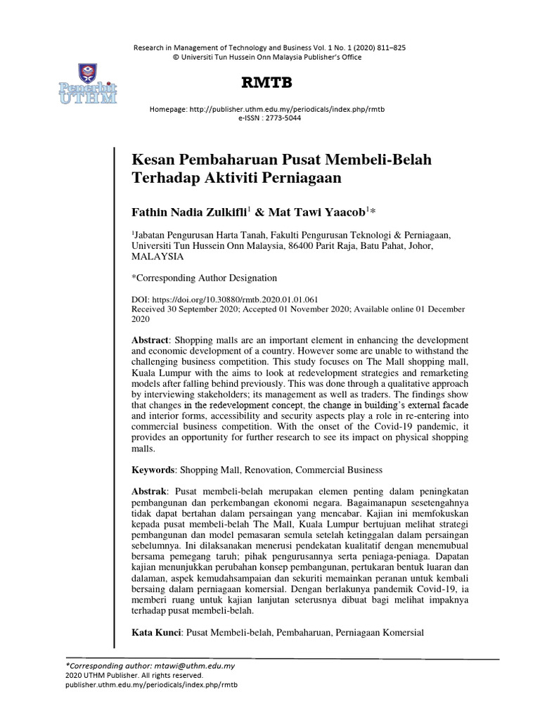 Penerbit,+RMTB+Vol.+No.1 811 825 | PDF | Finance & Money Management | Art