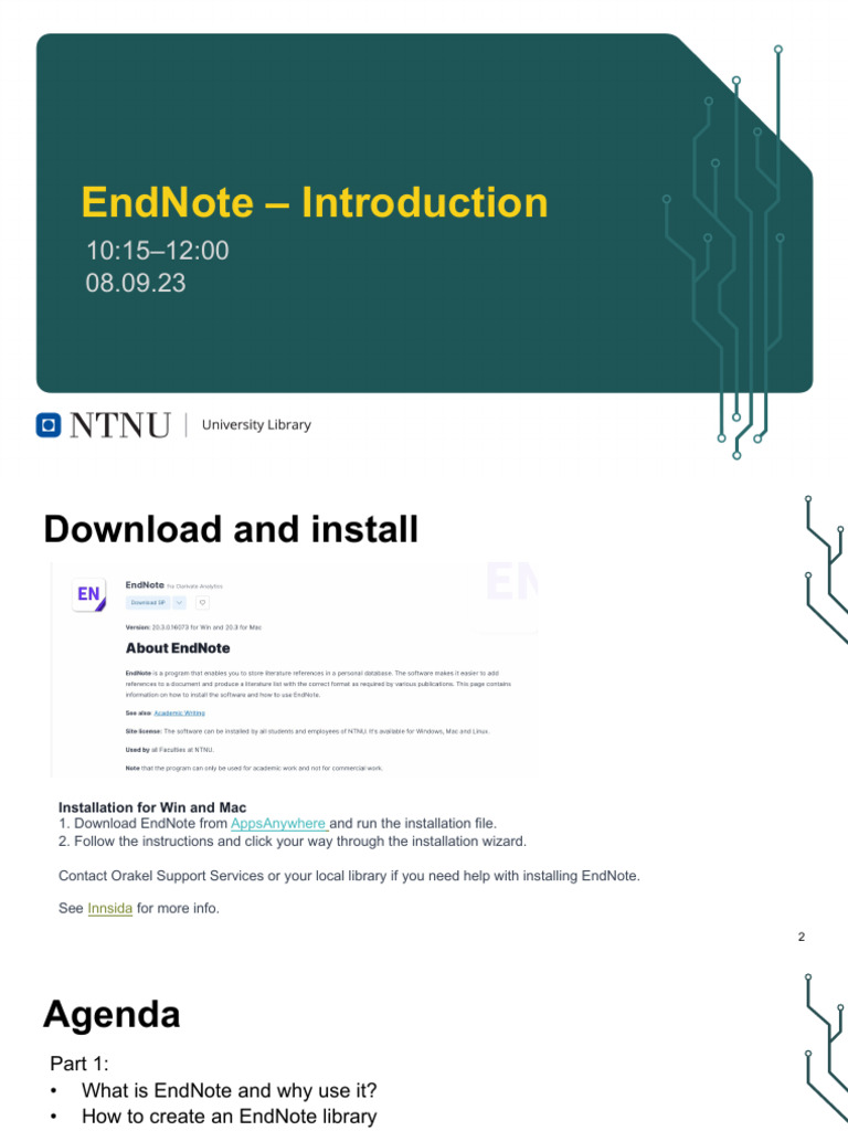 EndNote Intro. A23 (English) | PDF | Computing | Software