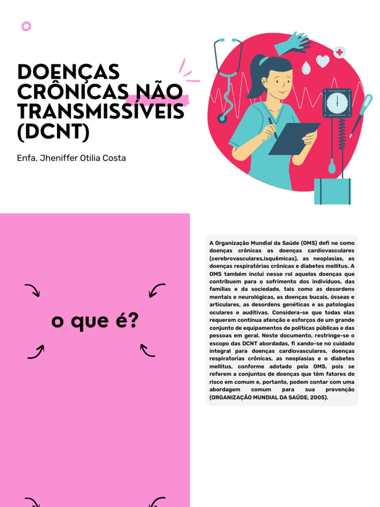 DCNT | PDF | Promoção de saúde | Fator de risco