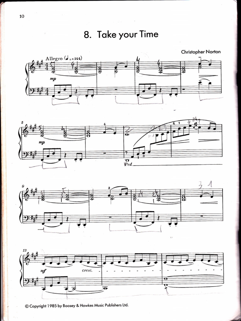 Take Your Time | PDF