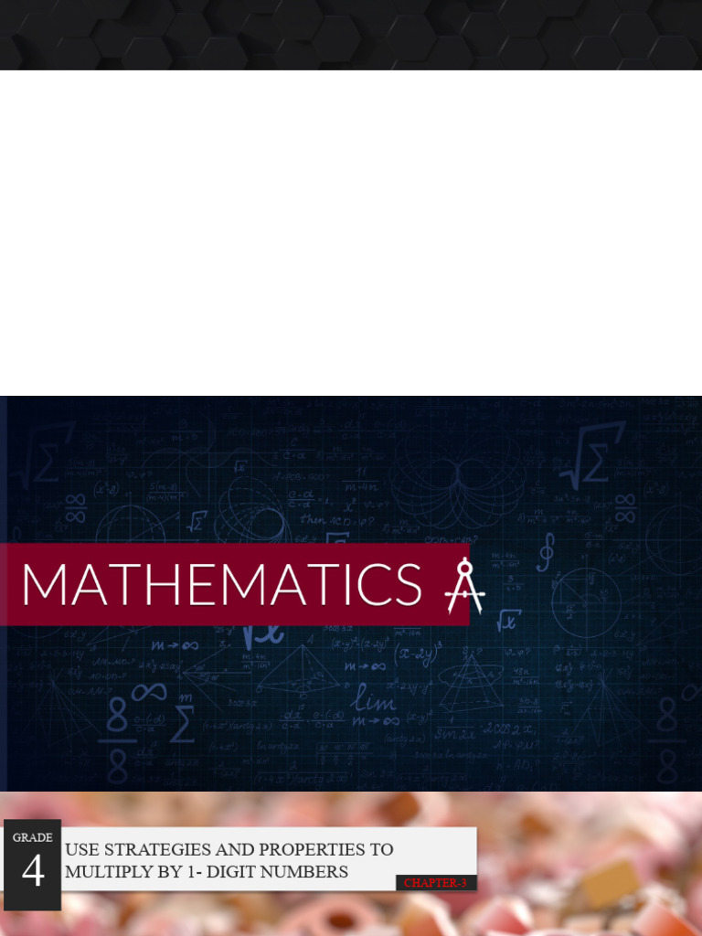G4 - Ch3 - Use Strategies and Properties To Multiply by 1-Digit Numbers ...