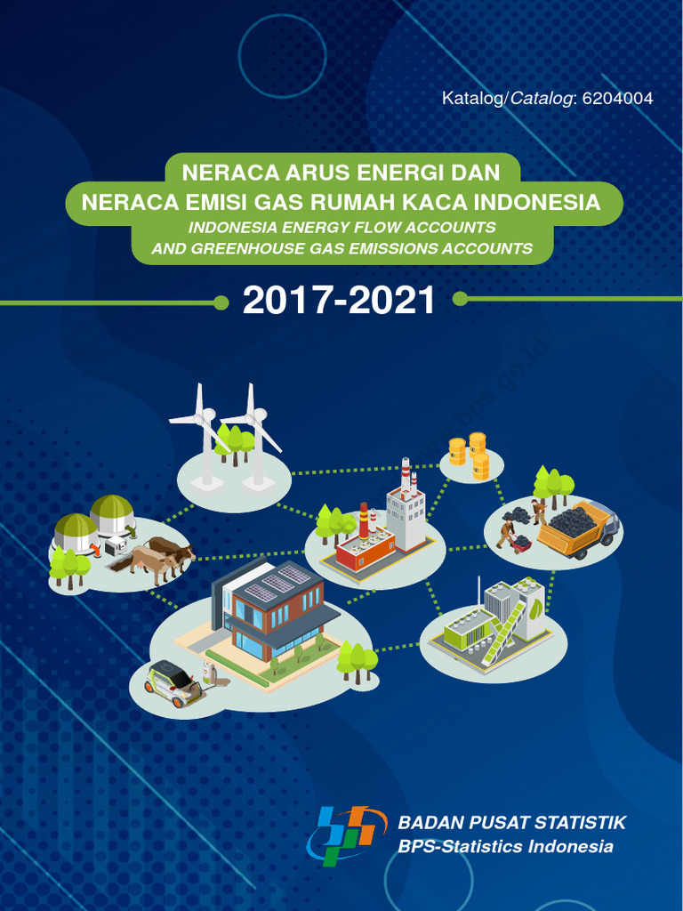 Neraca Arus Energi Dan Neraca Emisi Gas Rumah Kaca Indonesia 2017-2021 ...