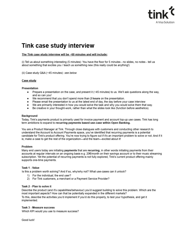 Product Manager Case Prep Guide | PDF | Business