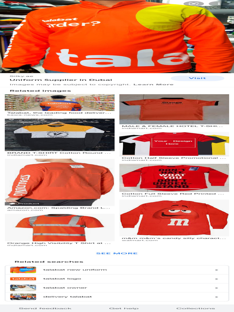 Talabat T Shirt - Google Search | PDF