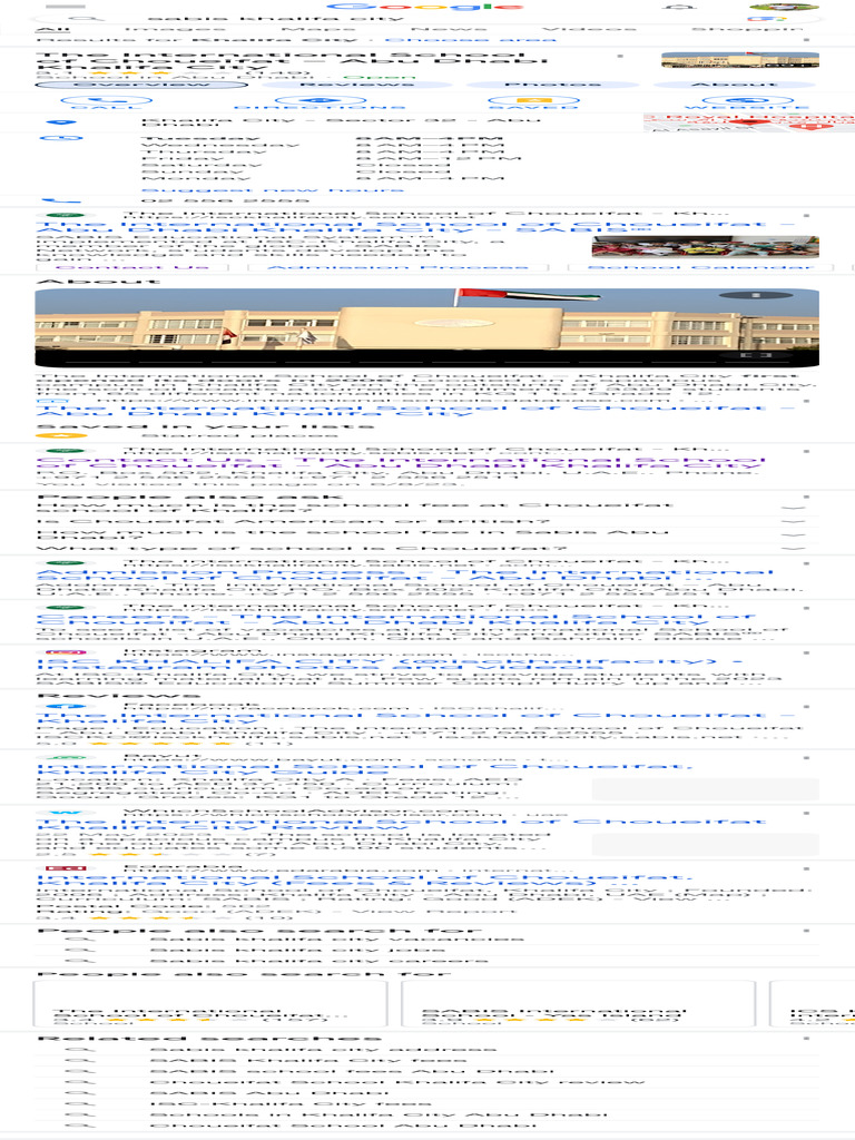 Sabis Khalifa City - Google Search | PDF