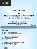 NDC Value and Acceptance in MSA | PDF | Standard Deviation ...