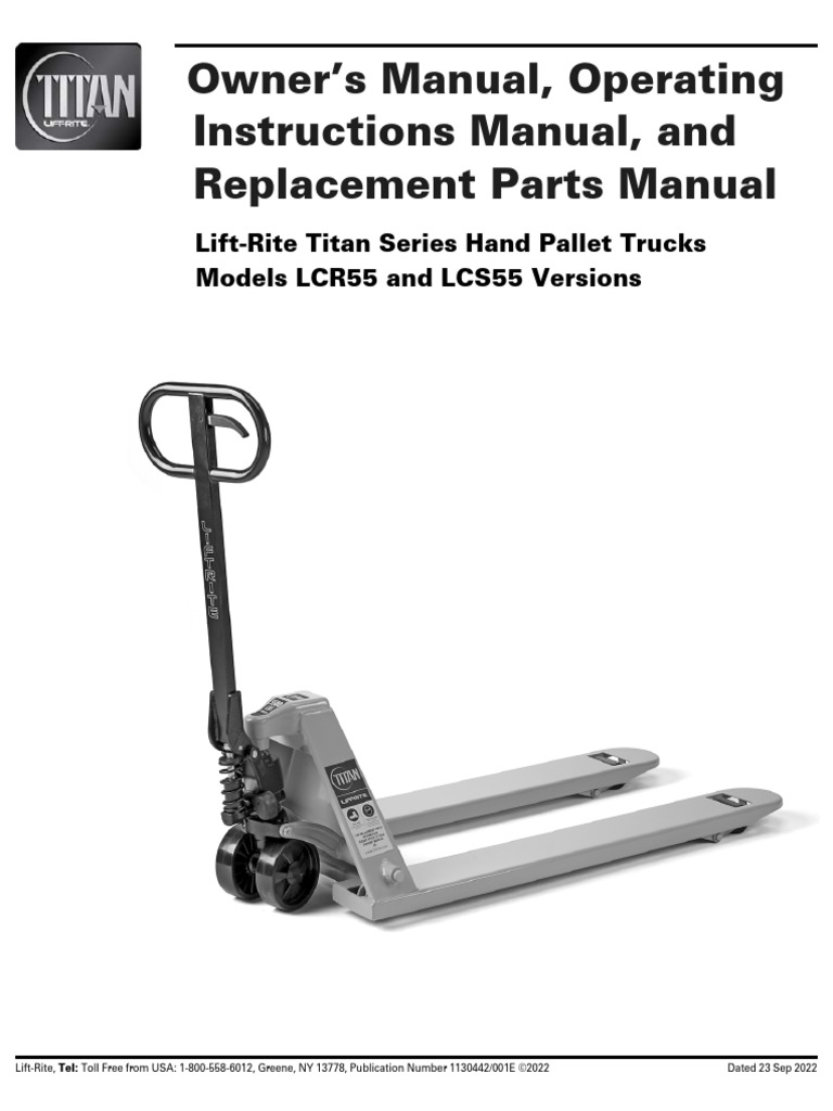 LCR55 and LCS55 Combo | PDF | Bearing (Mechanical) | Forklift