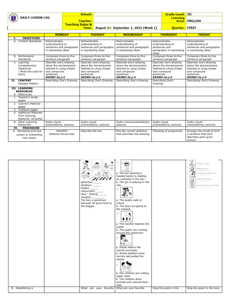 English Pdf Subject Grammar Sentence Linguistics