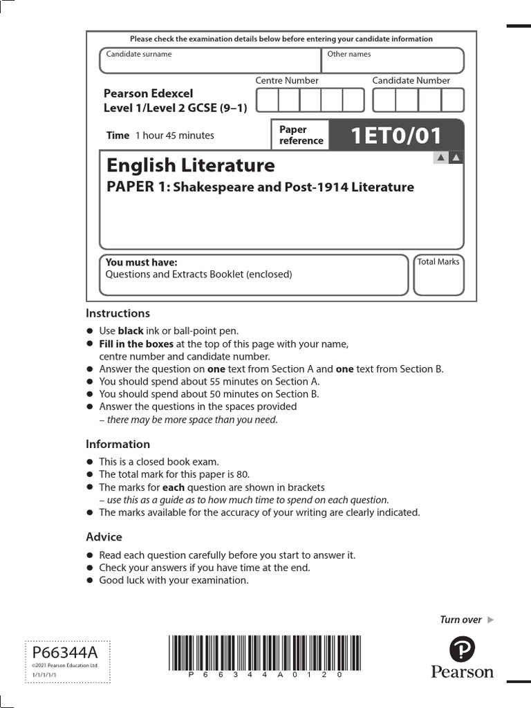 Macbeth Exam Question | PDF | Tests | Educational Assessment And Evaluation