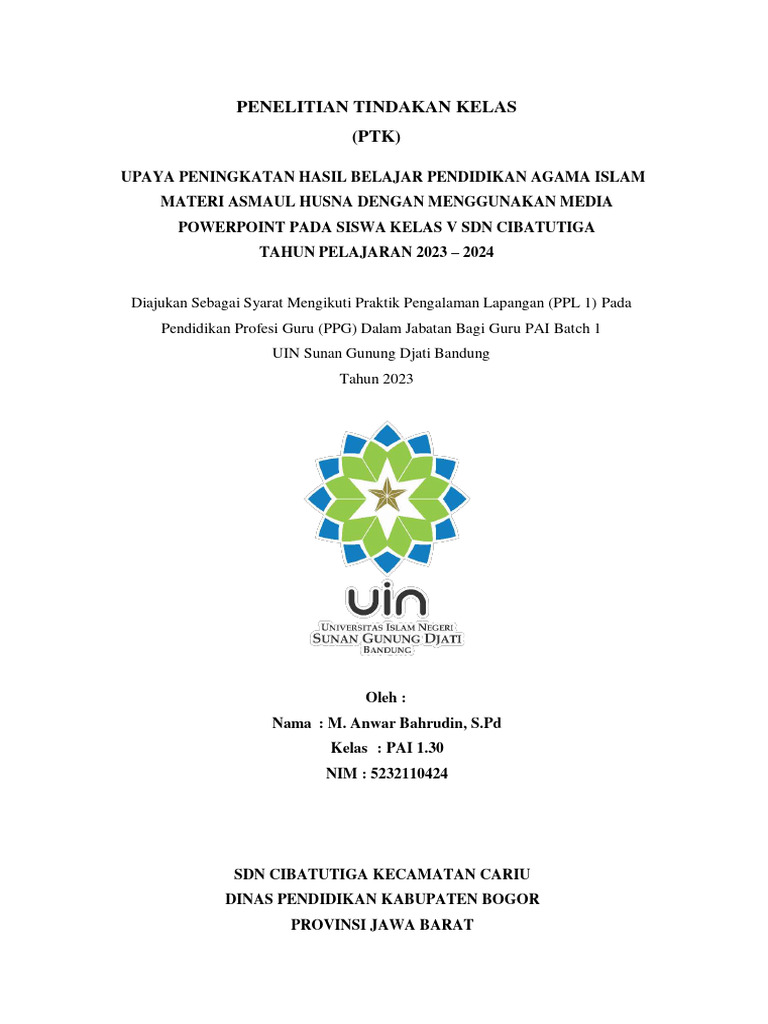 PTK Siklus 2 Ok | PDF