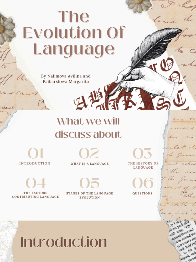 Evolution of Language | PDF | Origin Of Language | Language Development