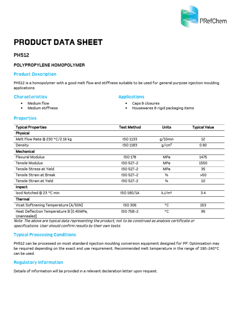 Tds PP ph512pdf | PDF