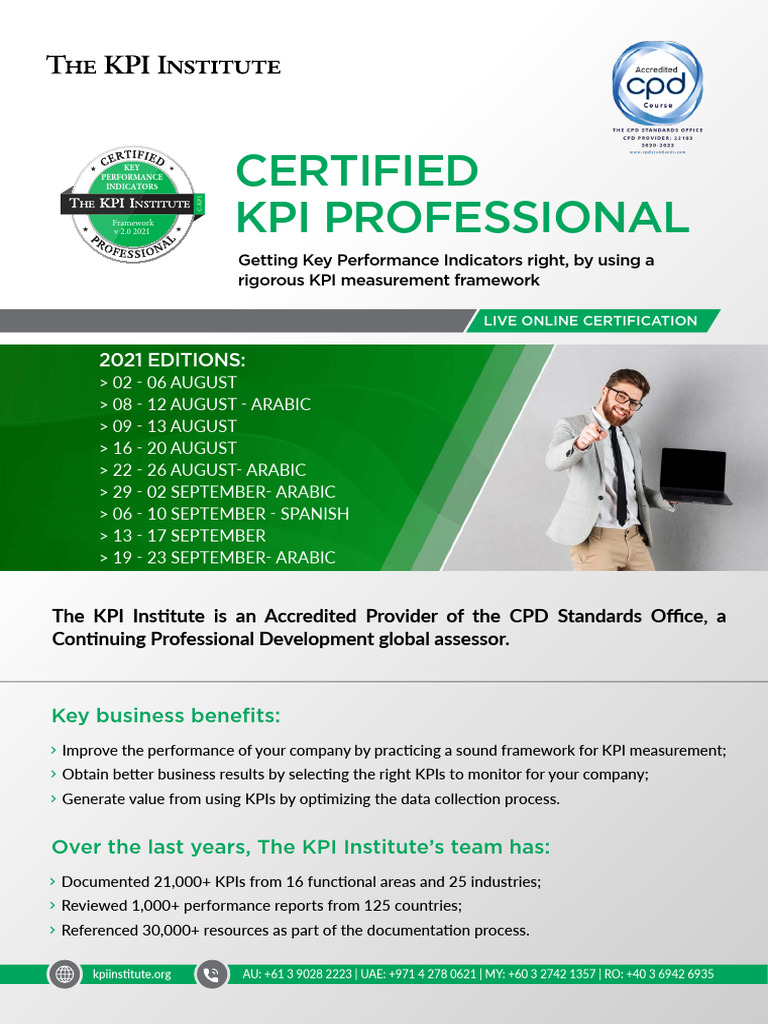 C KPI Live Online 2021 | PDF | Performance Indicator | Credit Card