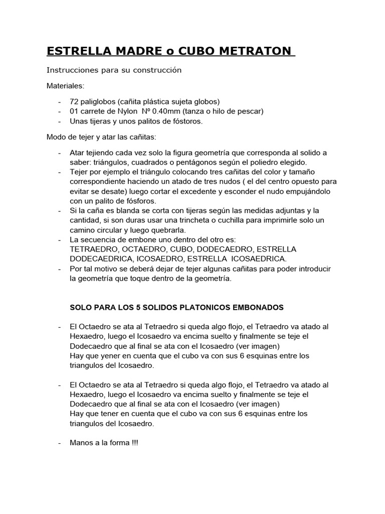 HOLOGRAMA MATRIZ o ESTRELLA MADRE | PDF | Programación lineal | Geometría Convexa