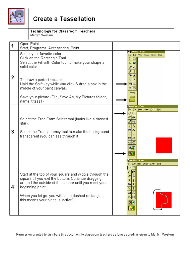 Tessellation Procedure | Download Free PDF | Art Media | Software