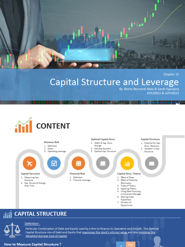 CH 15 Capital Structure and Leverage - Resha Resnandi Raka & Sarah Syauqina | PDF | Finance ...