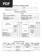 Trunk Impairment Scale Tis Assessment | PDF
