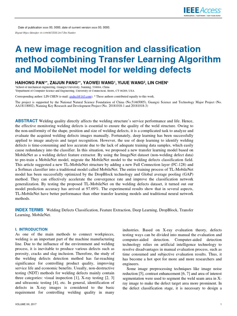 A New Image Recognition and Classification Method Combining Transfer Learning Algorithm and ...