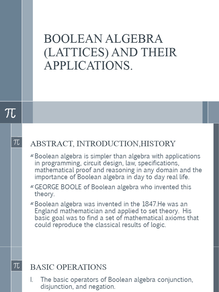 Boolean Algebra for Tech Enthusiasts | PDF | Boolean Algebra | Teaching ...