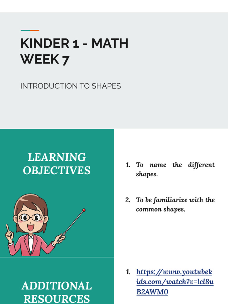 Introduction To Shapes - Triangle, Square, Circle - Rectangle, Diamond ...